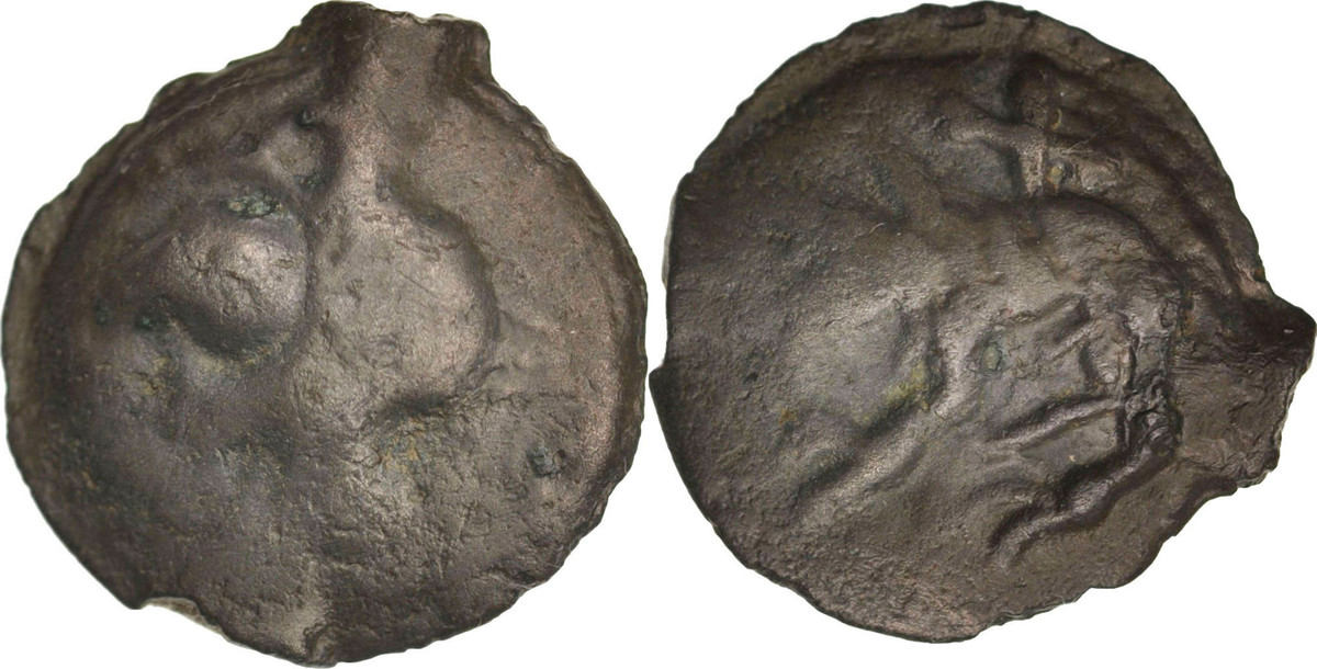 Potin Coin, Carnutes, Delestrée:2612 EF(40-45) | MA-Shops