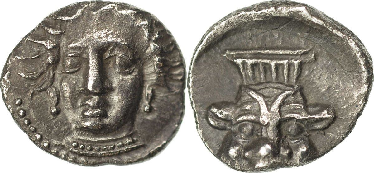 Obol Coin, Cilicia, Uncertain, Silver, SNG France:486 AU(55-58) | MA-Shops