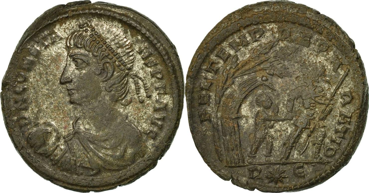 Centenionalis 348-350 Rome Coin, Constans, Rome, Bronze, RIC:140 AU(50 ...