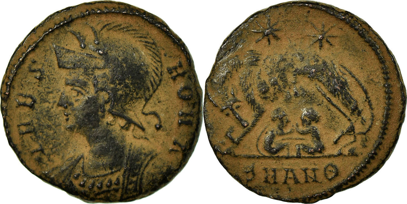 Follis 330-335 Antioch Coin, City Commemoratives, Antioch, Bronze, RIC ...