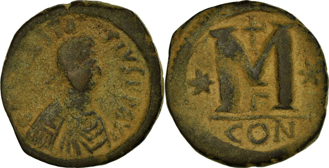 Follis 512-517 Constantinople Coin, Anastasius I, Constantinople ...