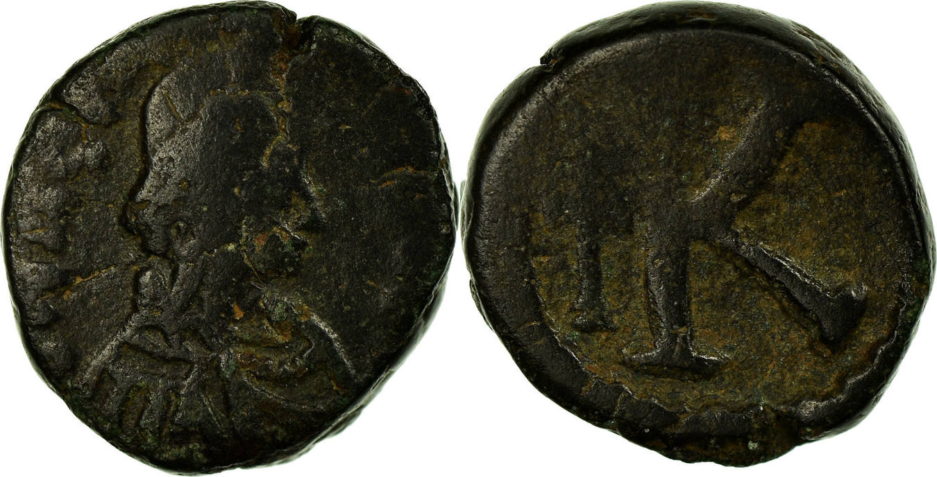 Half Follis 498-507 Constantinople Coin, Anastasius I, Constantinople ...