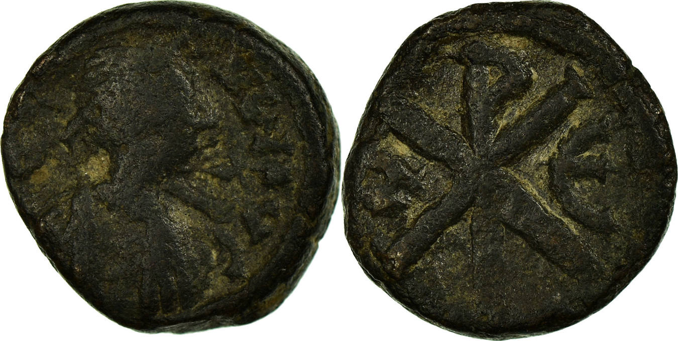 Pentanummium 518-527 Constantinople Coin, Justin I, Constantinople ...