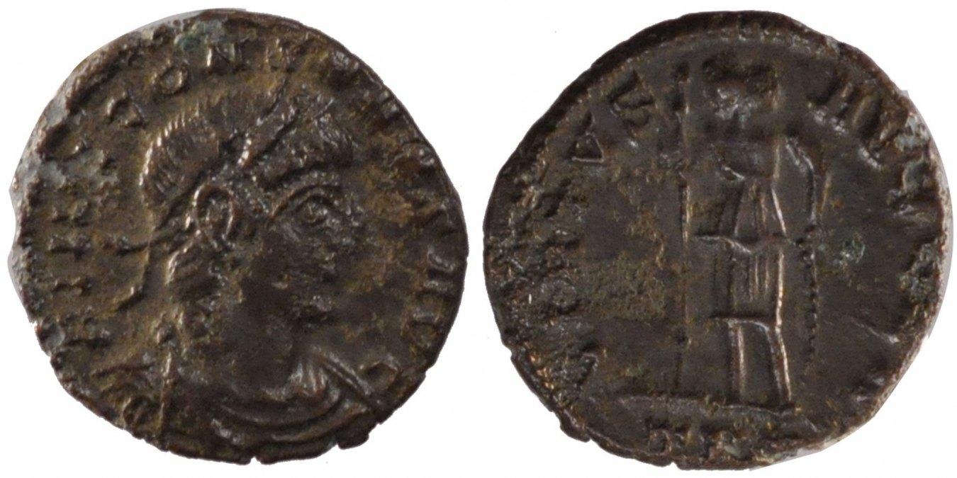 Nummus Coin, Constans, Trier, Bronze, Cohen:183 AU(50-53) | MA-Shops