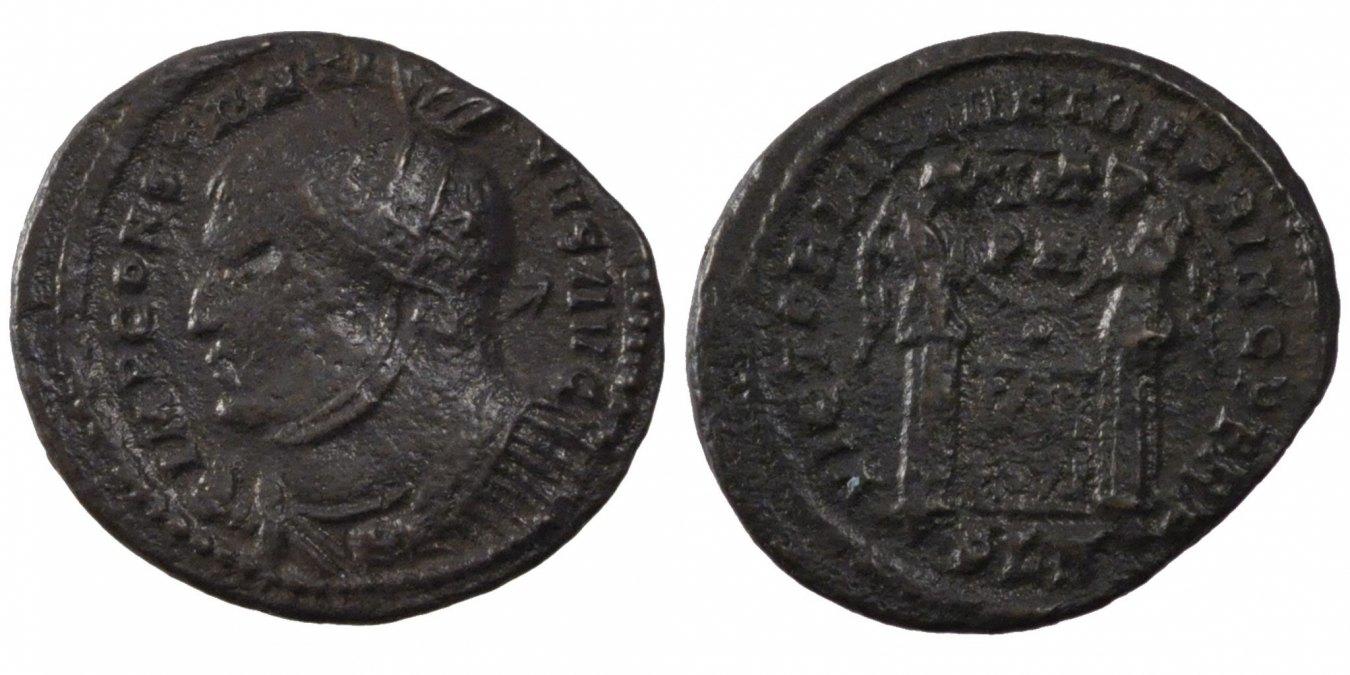 Nummus Coin, Constantine I, London, Copper, Cohen:637 AU(50-53) | MA-Shops