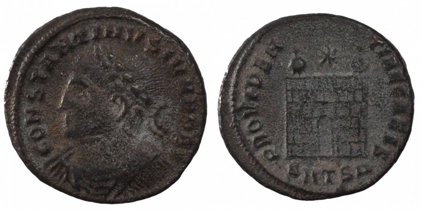 Nummus Coin, Constantine II, Thessalonica, Copper, Cohen:165 EF(40-45 ...
