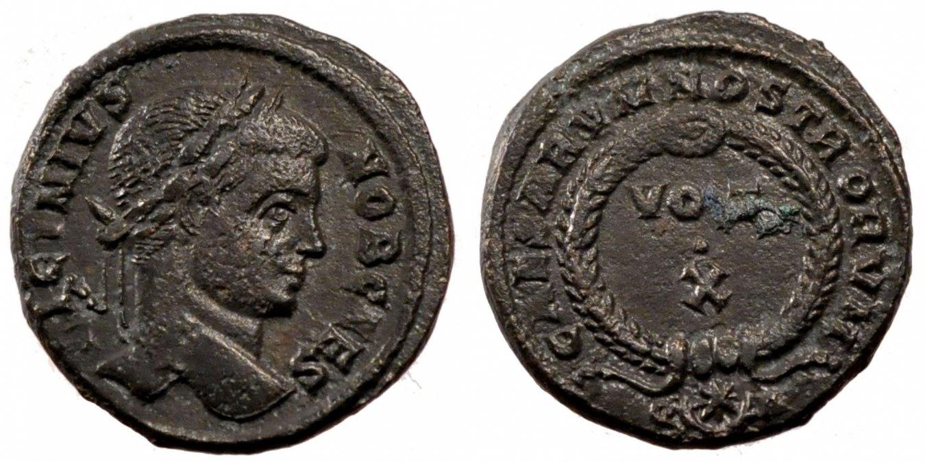 Nummus Coin, Licinius I, Copper, Cohen:11 AU(55-58) | MA-Shops