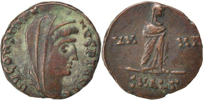 Centenionalis Coin, Constantine I, Antioch, Copper, Cohen:716 AU(50-53 ...