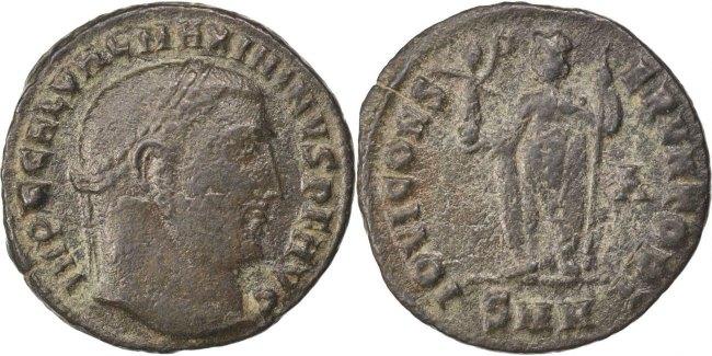Nummus Coin, Maximinus II, Nicomedia, Copper, Cohen:116 EF(40-45) | MA ...