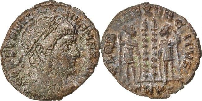 Nummus Coin, Constantine I, Trier, Copper, Cohen:255 EF(40-45) | MA-Shops