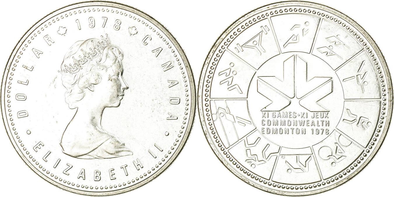 Canada Dollar 1978 Royal Canadian Mint Coin, Elizabeth II, Royal ...