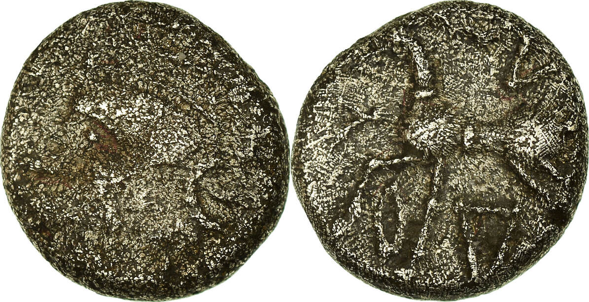 Quinarius Coin, Kaletedoy, Lingones, Silver, Delestrée:3195 VF(20-25 ...