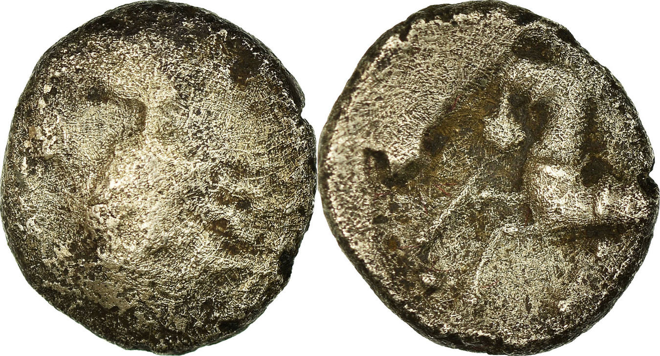 Quinarius Coin, Kaletedoy, Lingones, Silver, Delestrée:3195 VF(20-25 ...