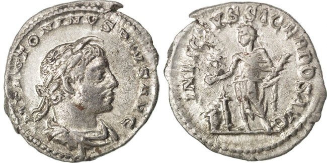 Denarius Coin, Elagabalus, Silver, Cohen:59 AU(50-53) | MA-Shops