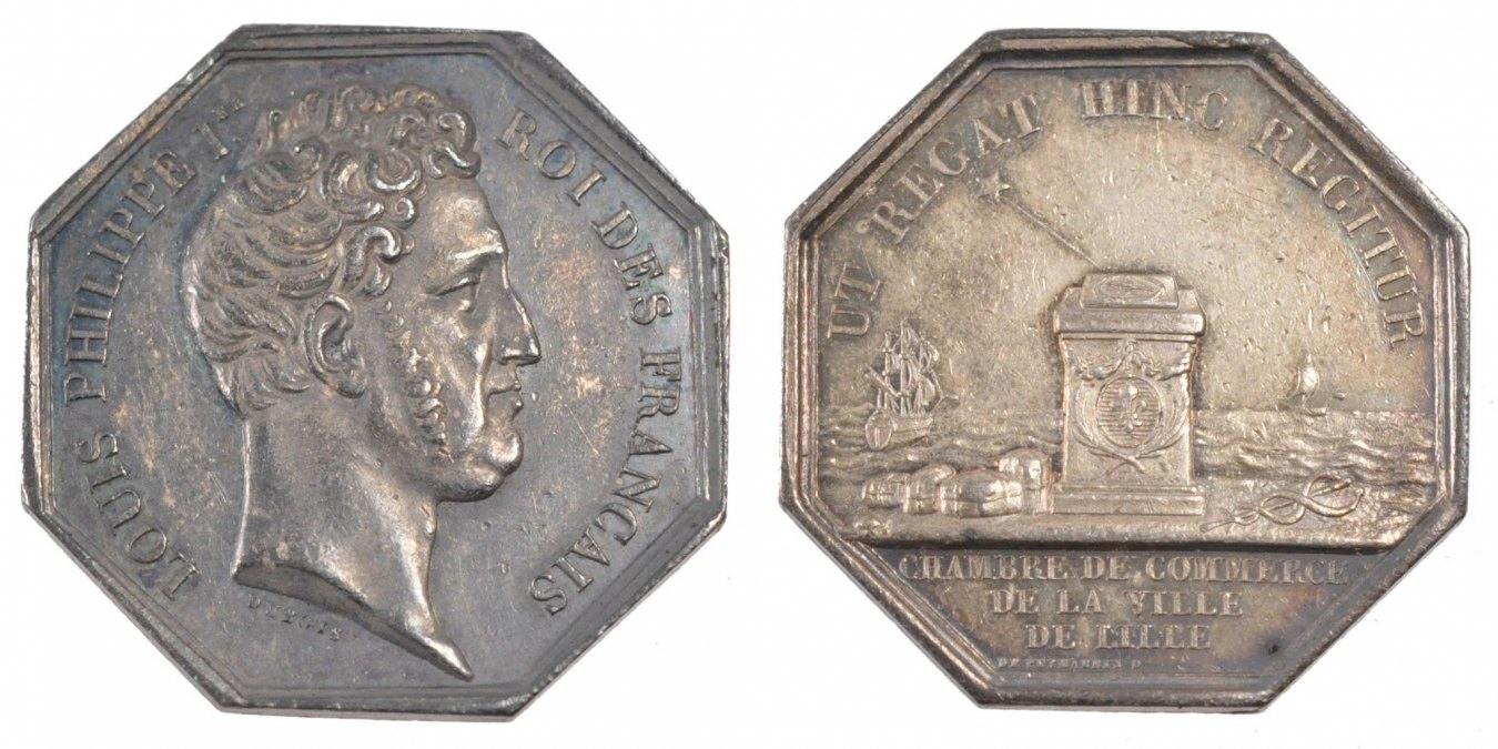 France Token Chamber of Commerce, Silver MS(60-62) | MA-Shops
