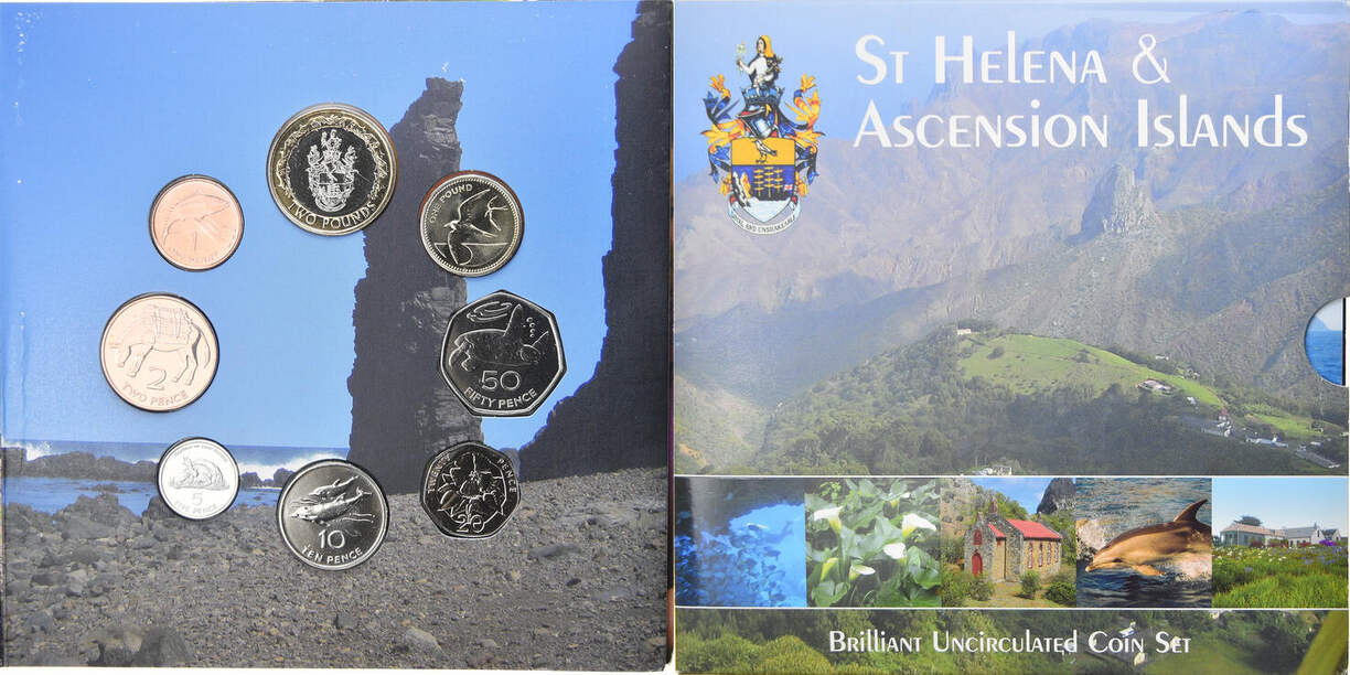 SAINT HELENA & ASCENSION Set 2003 Coin MS(65-70) | MA-Shops