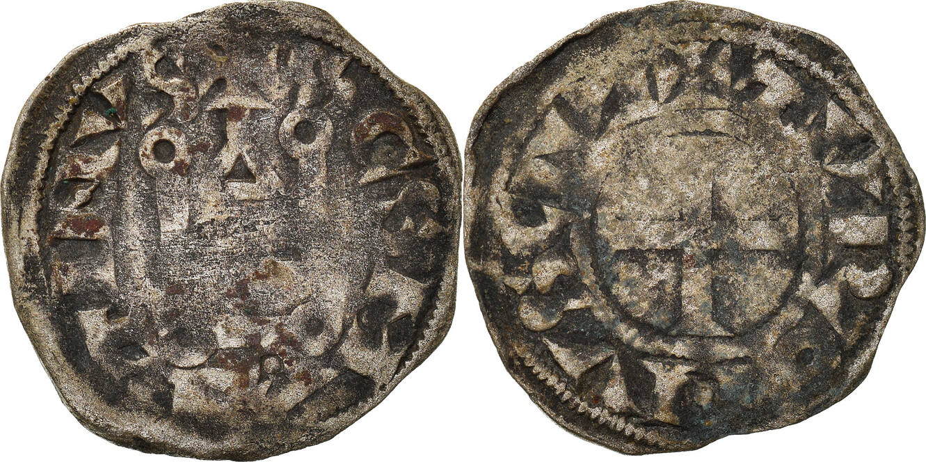 France Denier 1150-1200 Saint-Martin de Tours Coin, Touraine, Saint ...