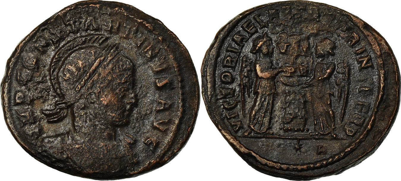 Nummus Coin, Constantine I, Arles, Copper EF(40-45) | MA-Shops