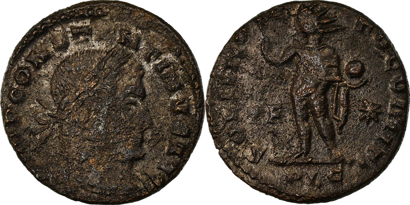Nummus Coin, Constantine I, Lyon, Copper EF(40-45) | MA-Shops