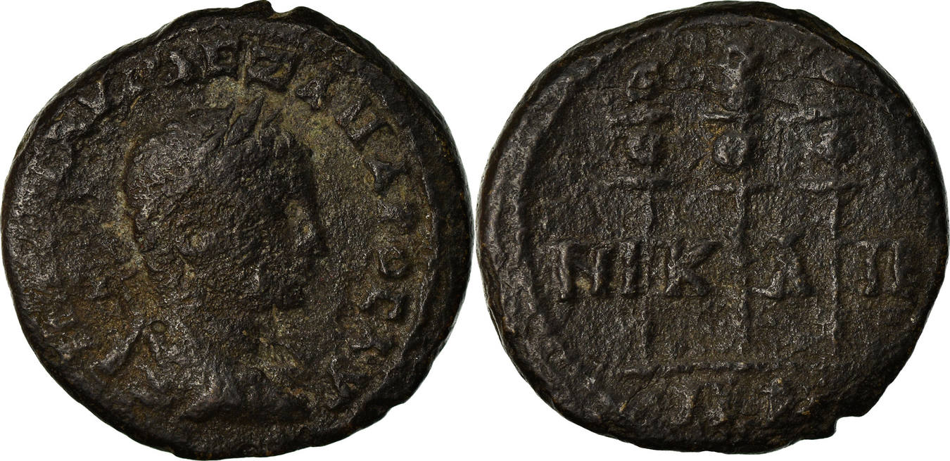 Diassarion 223-226 Nicaea Coin, Bithynia, Severus Alexander, Nicaea VF(20-25) | MA-Shops