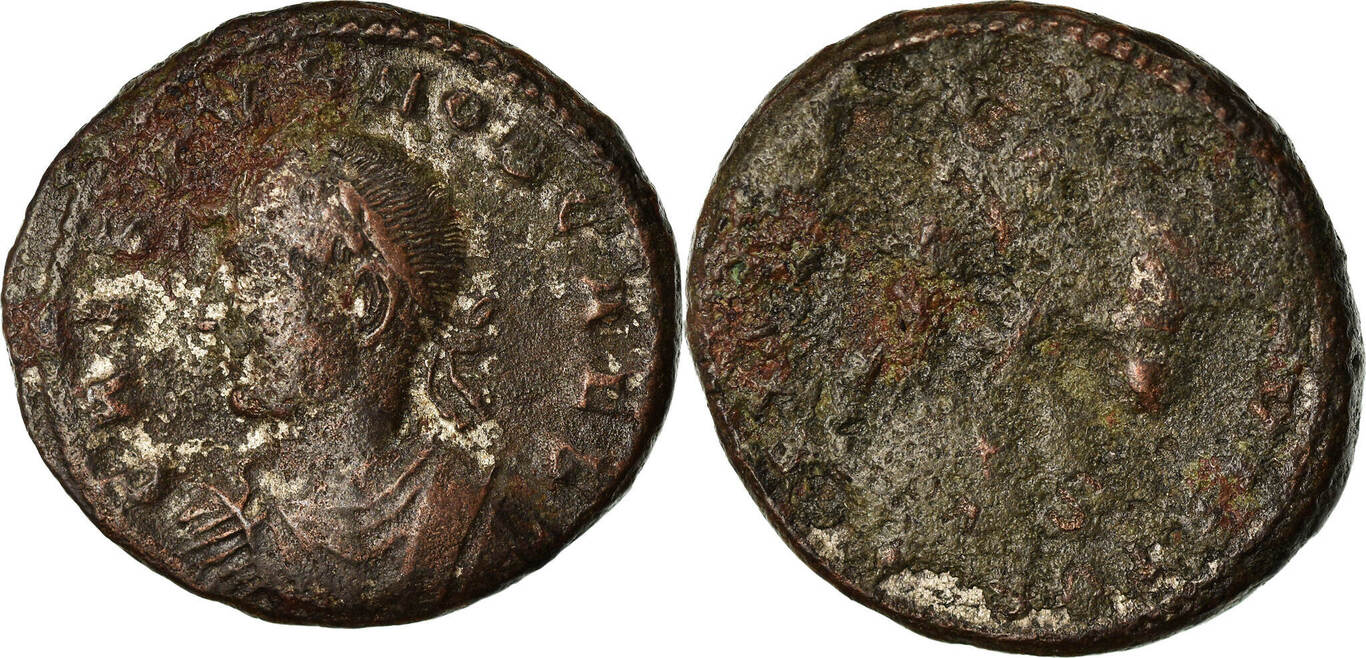 Nummus 320 Thessalonica Coin, Crispus, Thessalonica, Copper, Cohen:166 ...