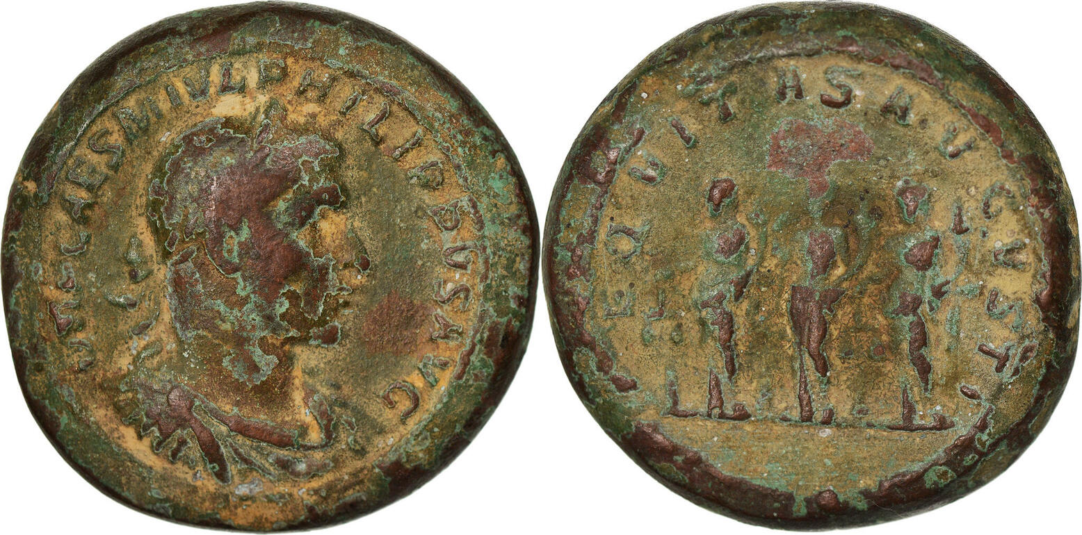 Cast Paduan Medallion 16-17th century Coin, Philip I, Bronze EF(40-45 ...