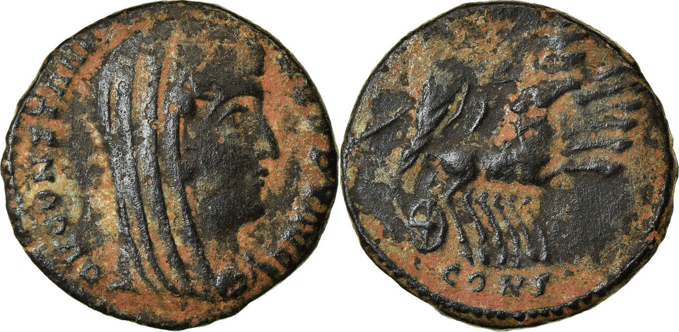 Nummus 337-340 Constantinople Coin, Divus Constantine I, Constantinople ...