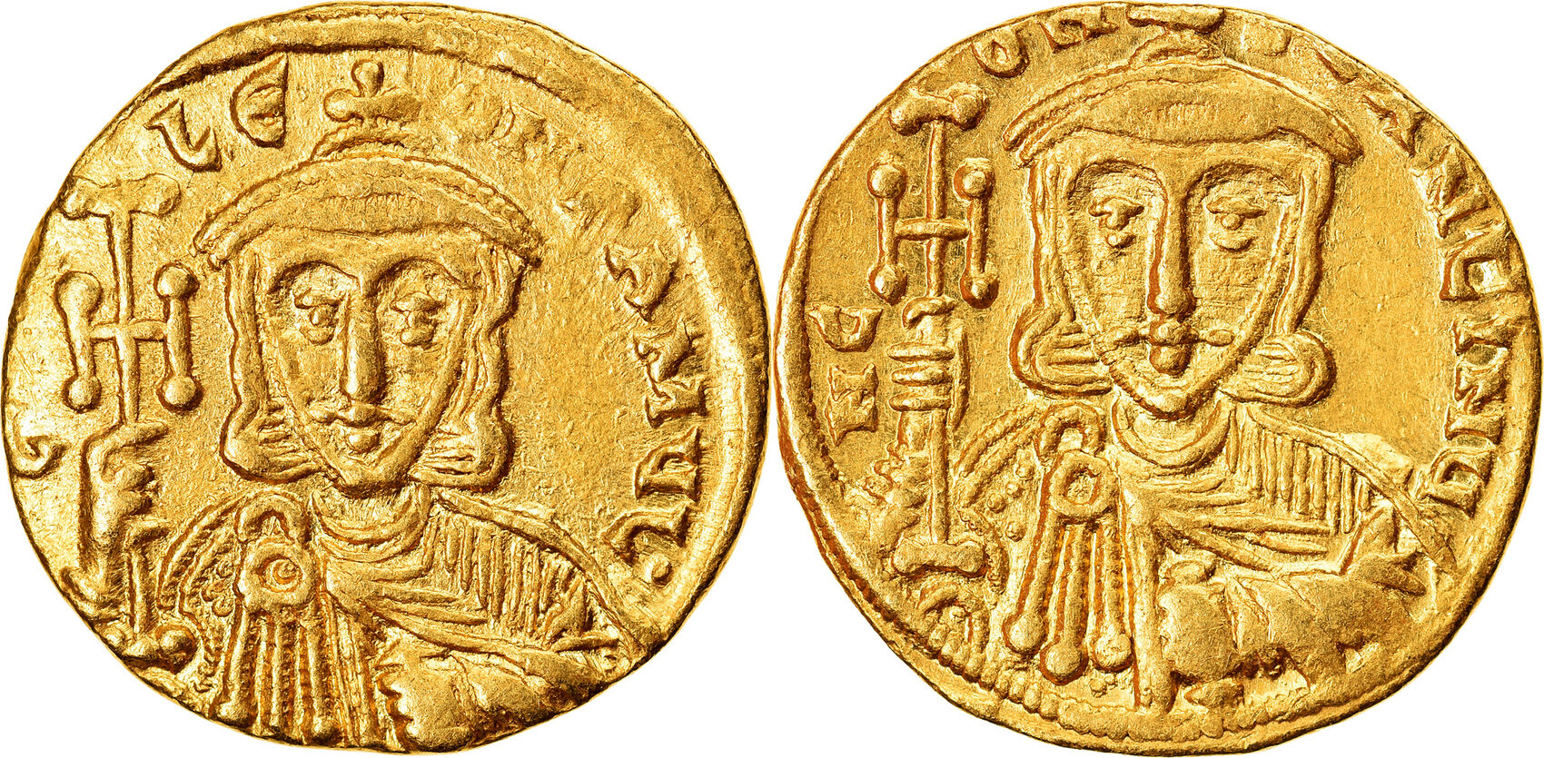 Solidus 745-750 Constantinople Coin, Leo III, Constantinople, Gold ...