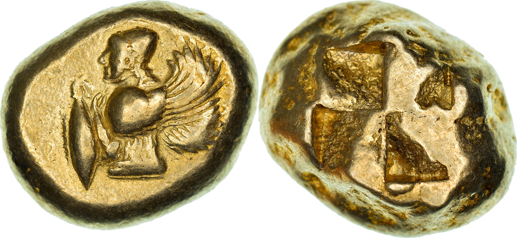 Stater ca. 550-450 BC Cyzicus Mysia, Kyzikos, Electrum, NGC VF 5/5-5/5 ...