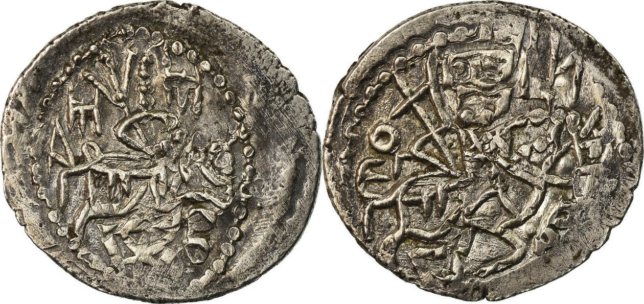 Asper 1417-1429 Coin, Alexis IV Comnène, Silver, Sear:2641 VF(30-35 ...