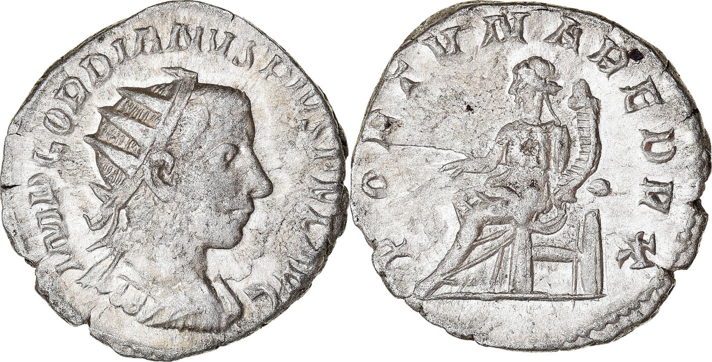 Antoninianus 242-244 Antioch Coin, Gordian III, Antioch, Billon, RIC ...