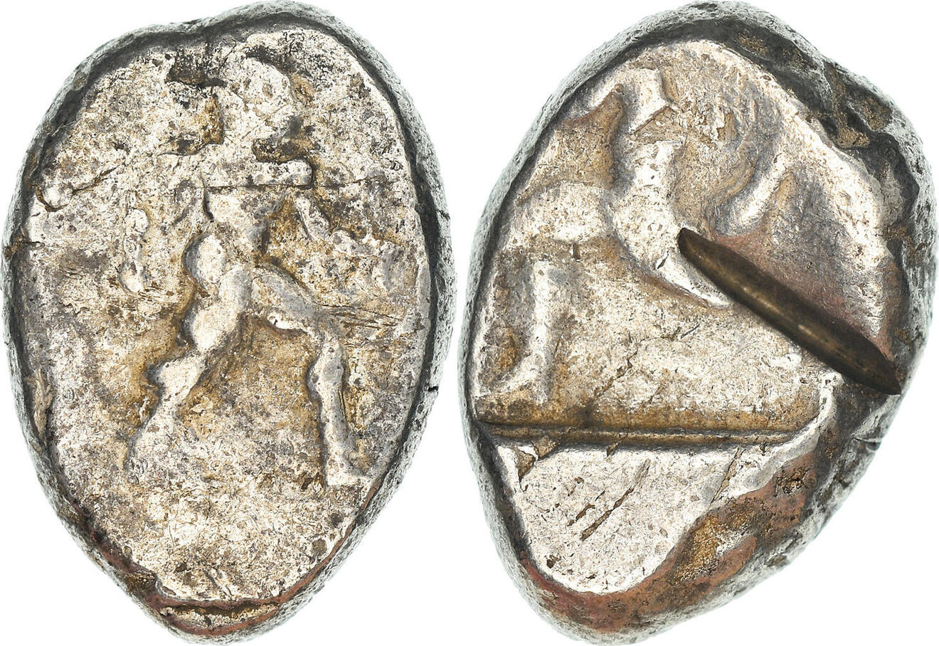 Stater 465-430 BC Coin, Pamphylia, Aspendos, Silver VF(20-25) | MA-Shops