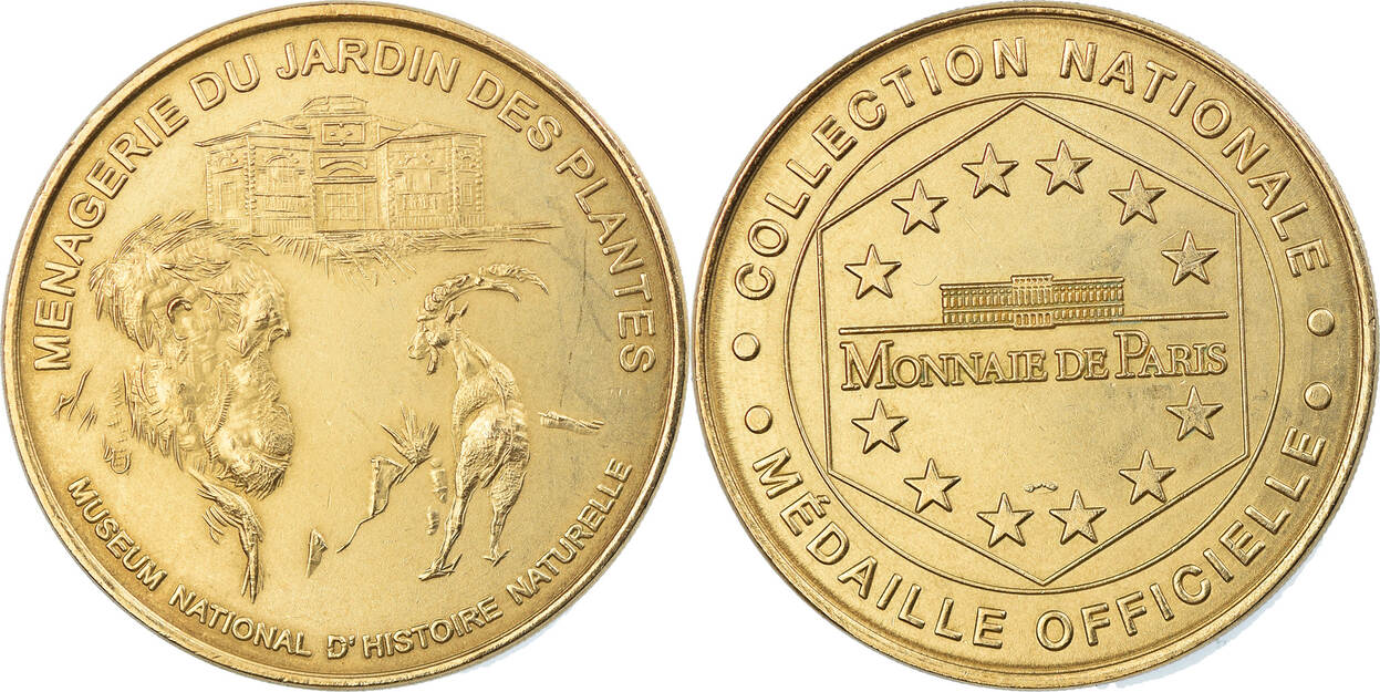 France 1999 Touristic token, Paris - Jardin des Plantes, Arts & Culture ...
