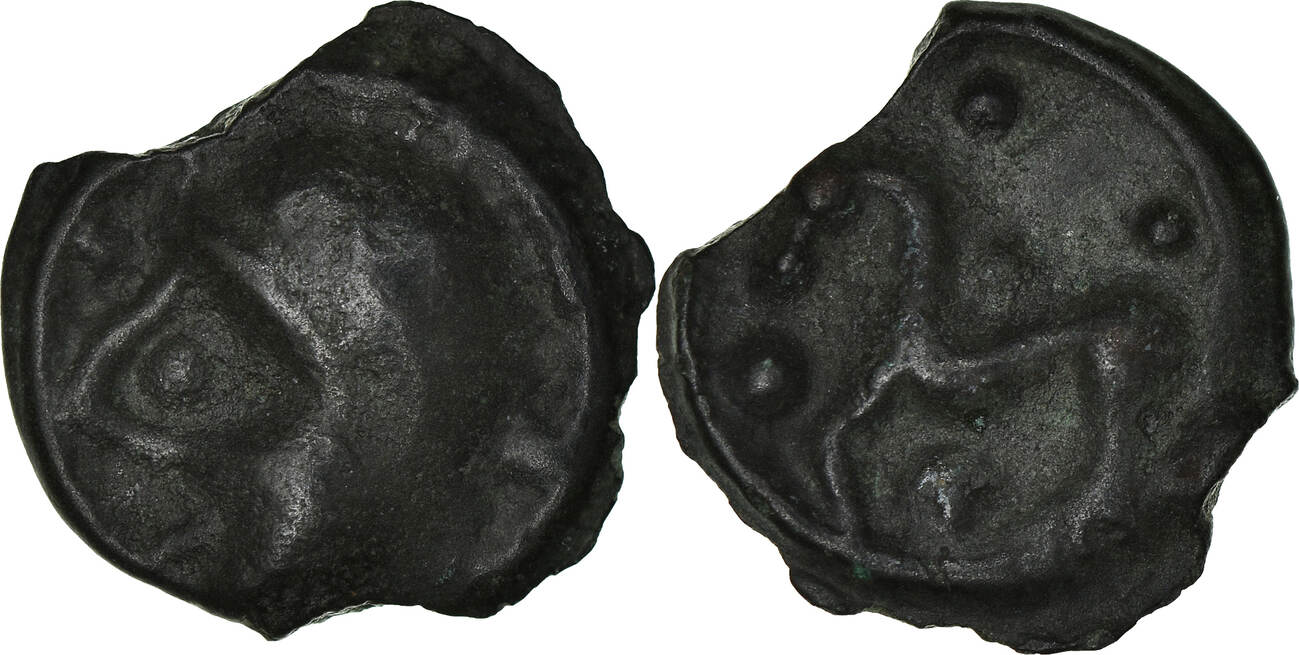 Potin Coin, Senones, Sens, Delestrée:2646 VF(30-35) | MA-Shops