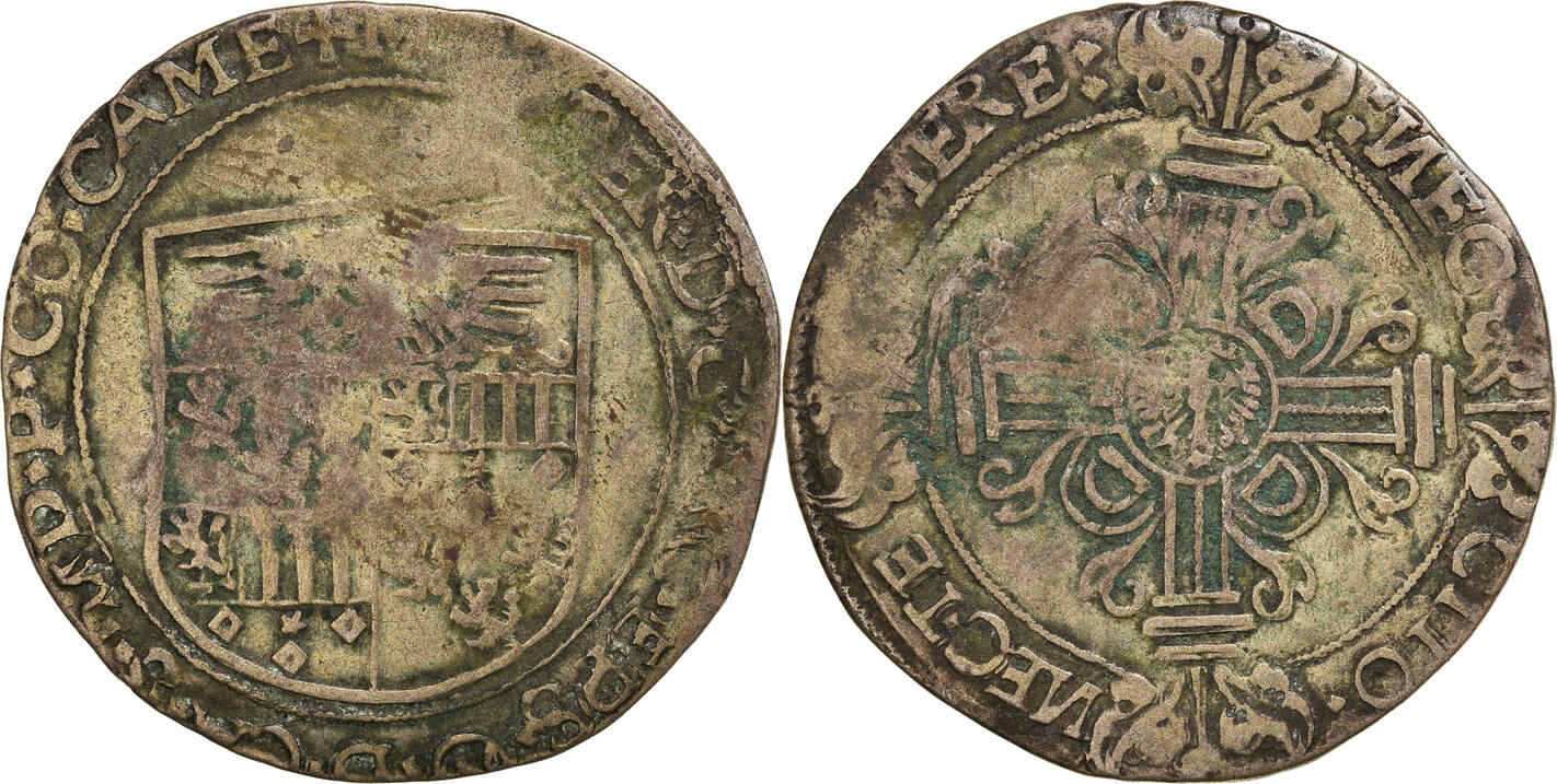 France 5 Patards 1559-1570 Cambrai Coin, Maximilien de Berghes, Sprenger, Cambrai VF(30-35) | MA ...