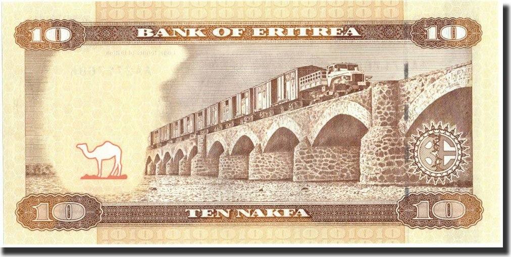 Eritrea 10 Nakfa 2012 Banknote, 2012-05-24, KM:11 UNC(65-70) | MA-Shops