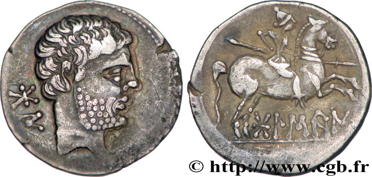 FRANCE Denier au cavalier c. 150/120 BC SPAIN - SUSSETANOS - BOLSKAN ...
