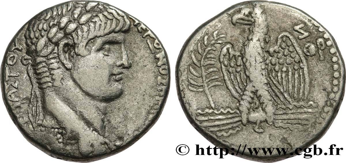 THE JULIO-CLAUDIANS (27 BC to 69 AD) Tétradrachme syro-phénicien NERO ...