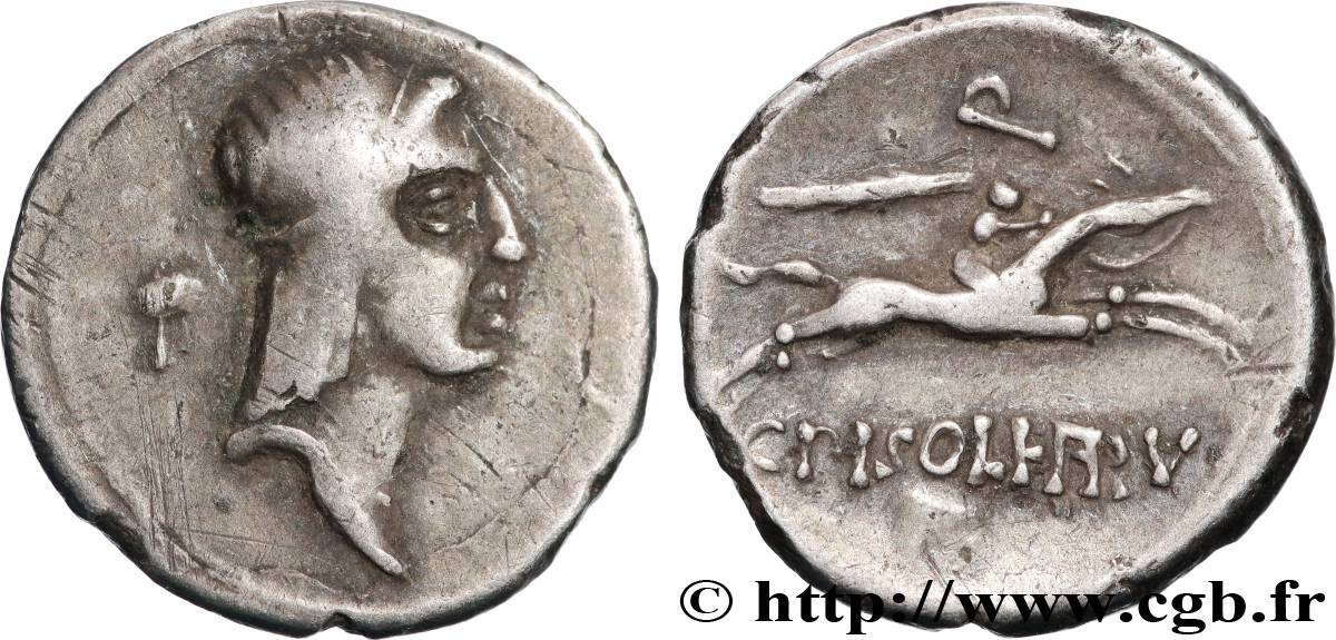 THE REPUBLIC (280 BC to 27 BC) Denier 90 BC. CALPURNIUS Rome 90 AC. (17 ...