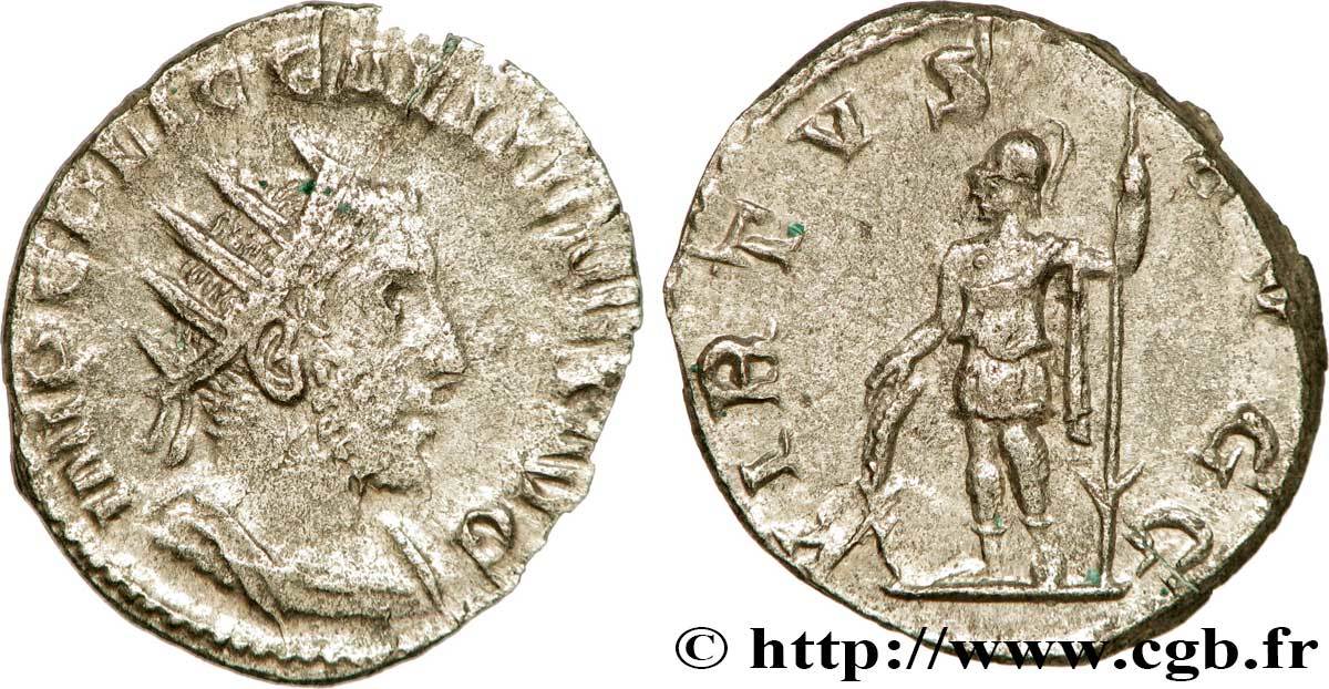 THE MILITARY CRISIS(235 AD to 284 AD) Antoninien GALLIENUS Rome 254 ...