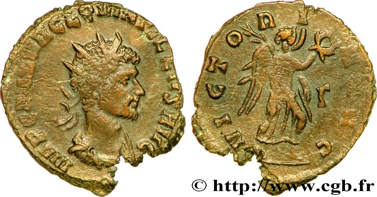 THE MILITARY CRISIS(235 AD to 284 AD) Antoninien QUINTILLUS Rome 270 ...