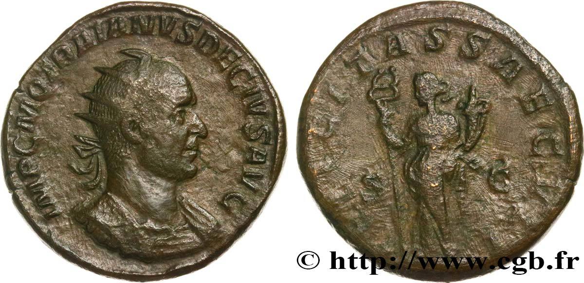 THE MILITARY CRISIS(235 AD to 284 AD) Double Sesterce TRAJAN DECIUS ...