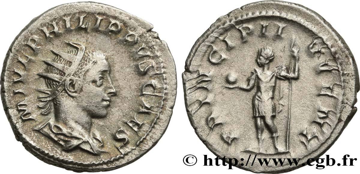 THE MILITARY CRISIS(235 AD to 284 AD) Antoninien PHILIPPUS II Rome 246 ...