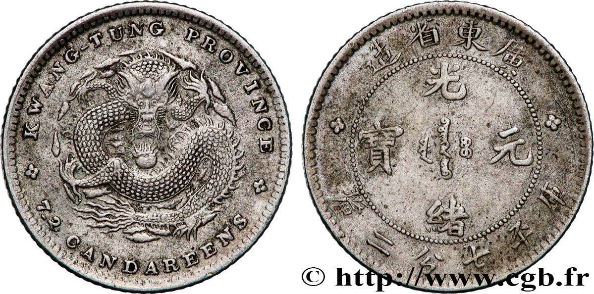 10 Cents province de Guangdong CHINA Guangzhou (Canton) 1890-1908 (18 ...