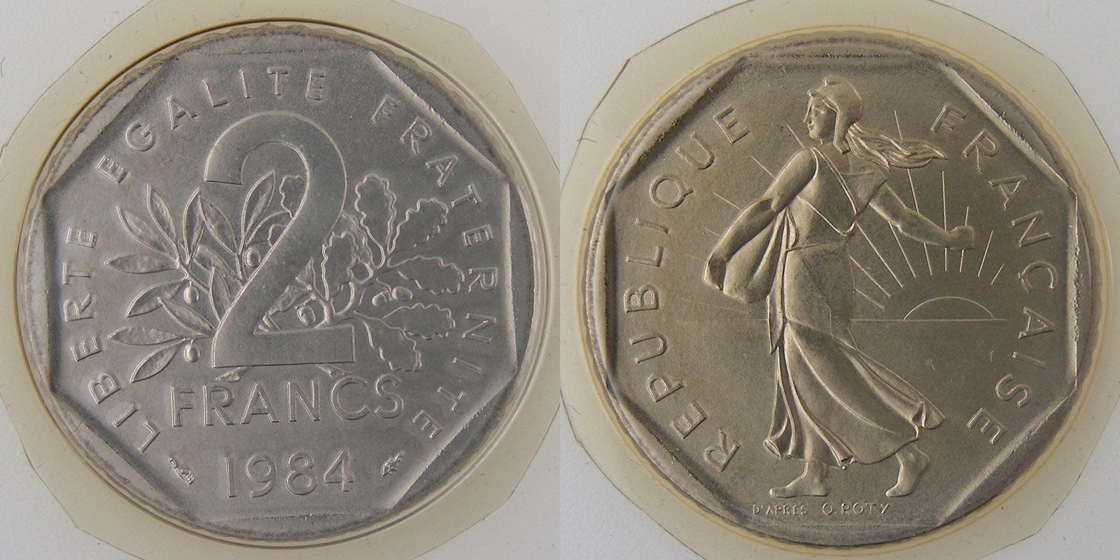 2 Francs 2 Francs France 1984, FDC, KM#942.1 BU | MA-Shops