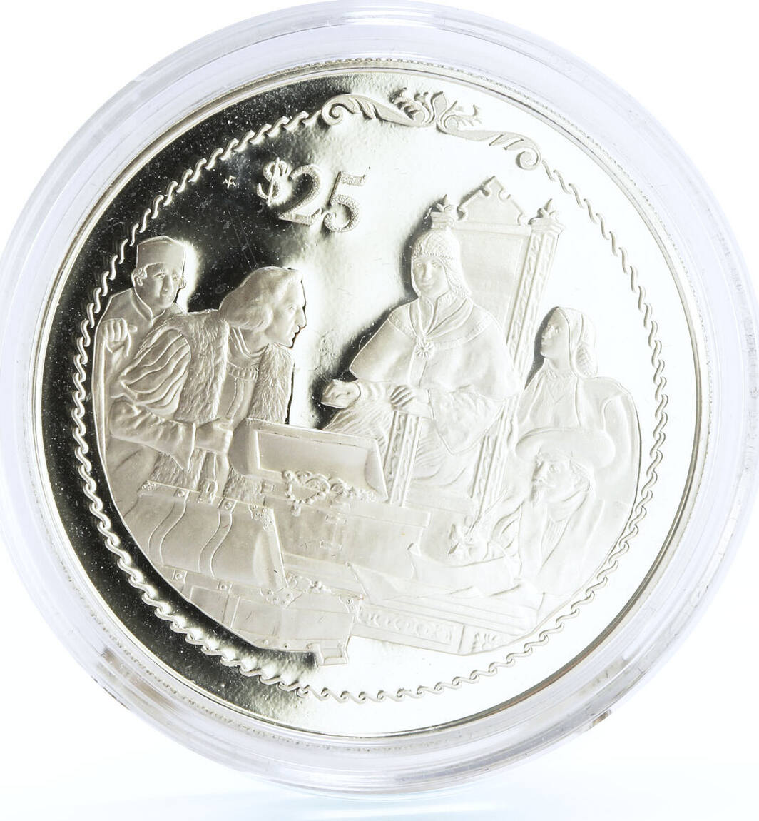 Virgin Islands (British) British Virgin Islands 25 dollars Queen ...