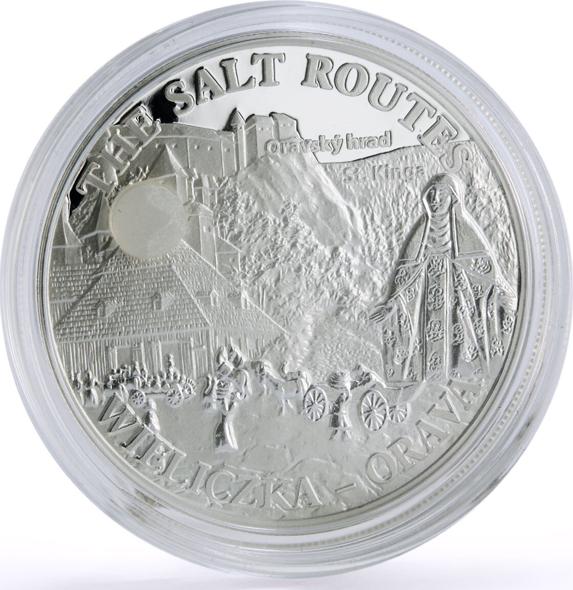 Malawi 20 kwacha Salt Routes Wieliczka Nowy Targ Orava proof silver ...