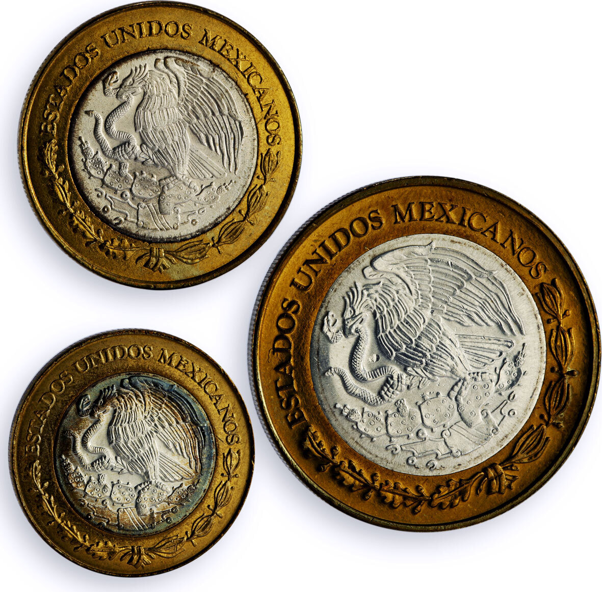 50 pesos Mexico Various Pesos Set Republic Coinage Commemorative BU ...