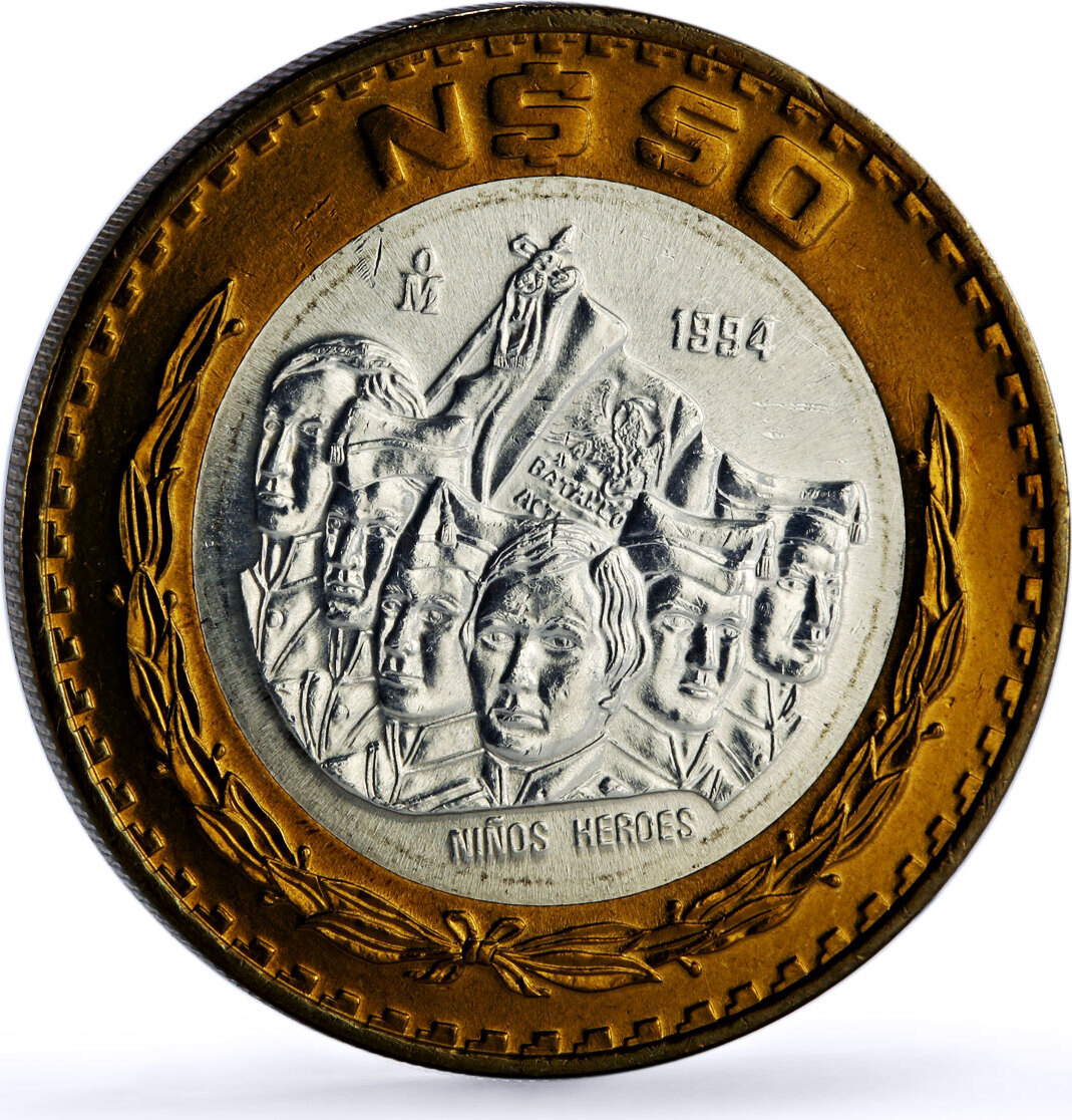 50 pesos Mexico Various Pesos Set Republic Coinage Commemorative BU ...