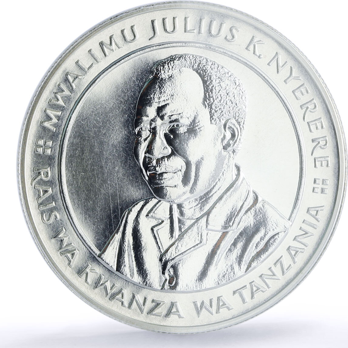 Tanzania 200 shilingi Independence President Nyerere MS 68 PCGS silver ...